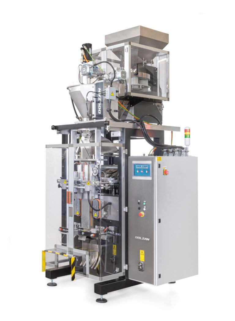 PACKAGING MACHINE WITH DOUBLE DOSER: VOLUMETRIC CUP DOSER AND AUGER ...