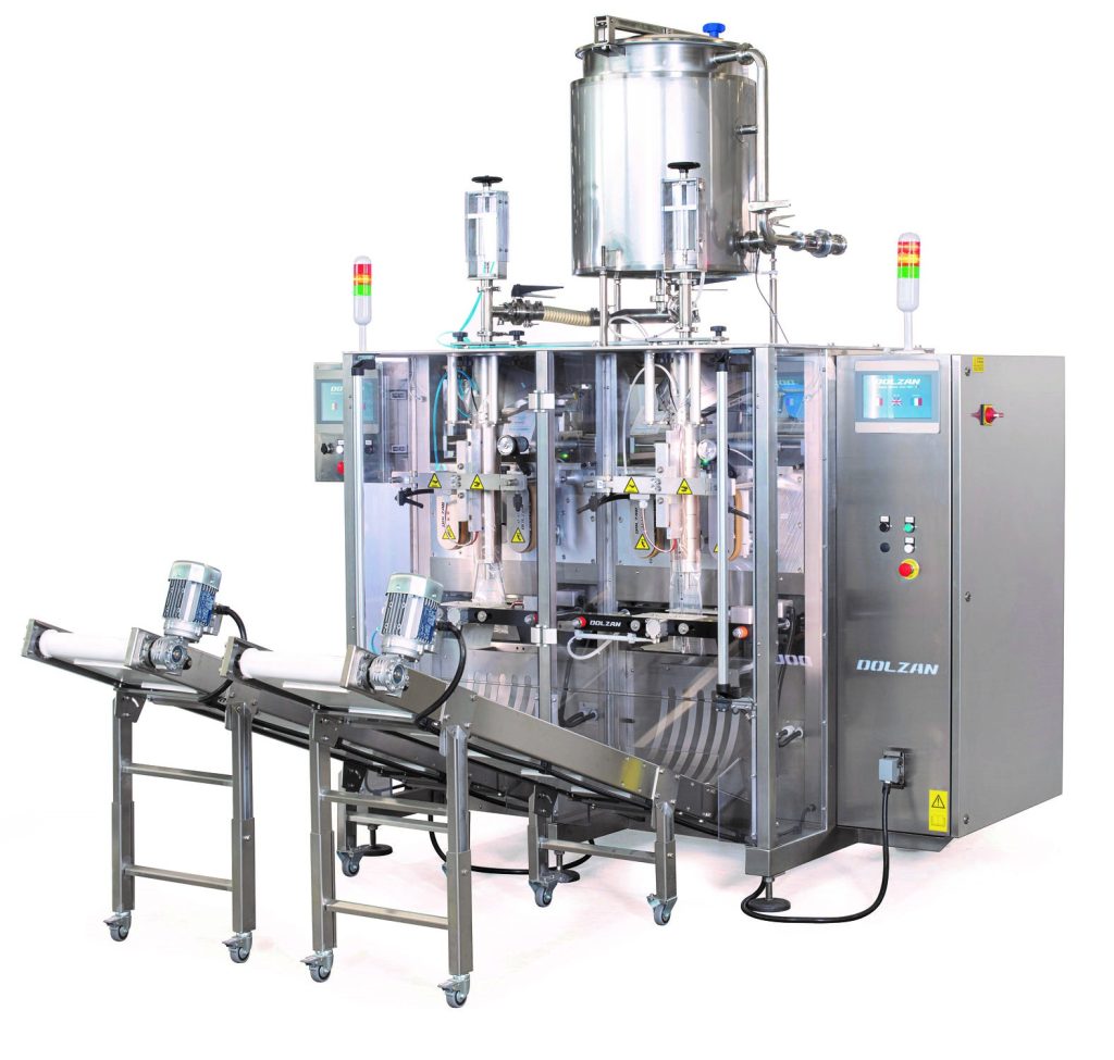 Confezionatrice doppia latte – Twin packaging machine for milk - Dolzan ...
